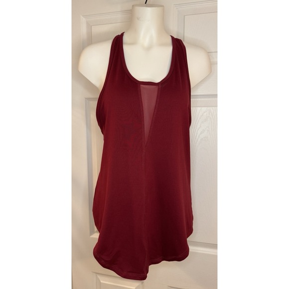 Tops | Zyia Active Womens Xxl Cranberry Effortless Tank Excellent ...